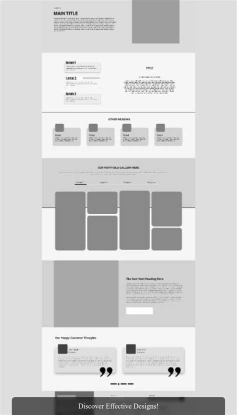 Engaging Wireframe Designs For Effective Website Prototyping In 2025