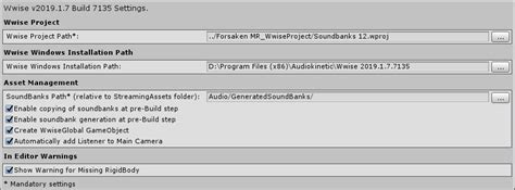 unity refusing to generate sound banks via wwise r gameaudio