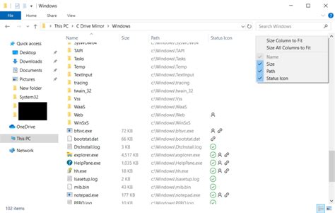 Icon Column In Namespace Extension Easyvf