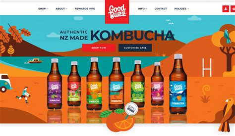 Good Buzz Kombucha官方网站新西兰食物网站devpoint开发要点
