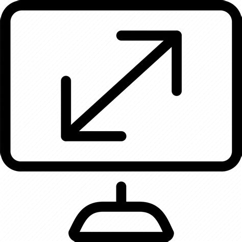 Computer Maximize Scren Size Icon Download On Iconfinder