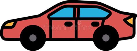 A Black And White Drawing Of A Car Stock Vector Illustration Of Vehicle Shape 331451670