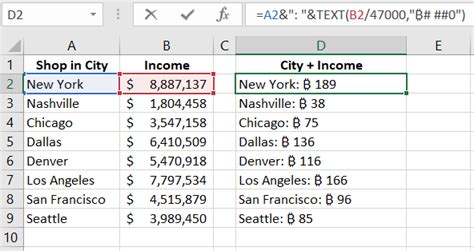 Formula Formats Text And Number In Single Excel Cell