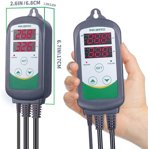 Inkbird Itc 308 Digital Temperature Controller Smart Thermostat Dual