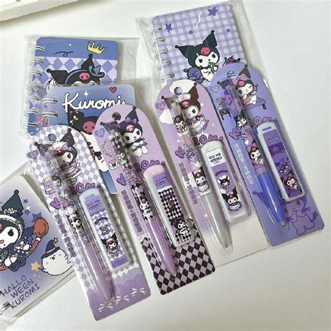 [2개이상 할인] 산리오 쿠로미 캐릭터 샤프 샤프심세트 문구세트 필기구세트 신학기용품 친구생일선물 우정선물 에이블리