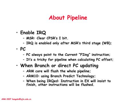 arm processor ppt