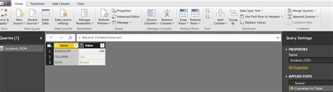 Re Convert Json Data Into A Table Microsoft Fabric Community