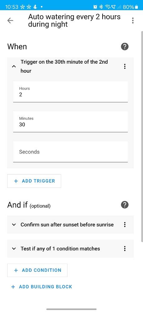 How To Set Up Time Trigger Every Two Hours Instead Of Every 2 Oclock Each Day Configuration