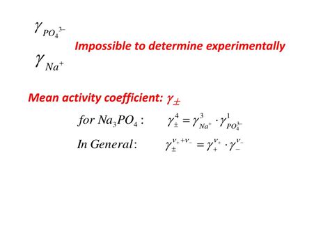 ppt activity coefficients powerpoint presentation free download id