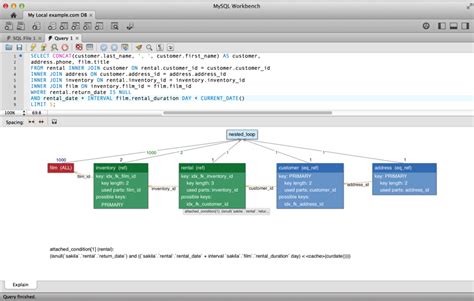 Mysql Workbench Screenshots