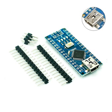 Arduino Nano V 30 Atmega328pb Мікроконтролер нано розєм Mini Usb продажа цена в Украине