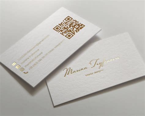 Печать визиток с QR-кодом, изготовление на заказ