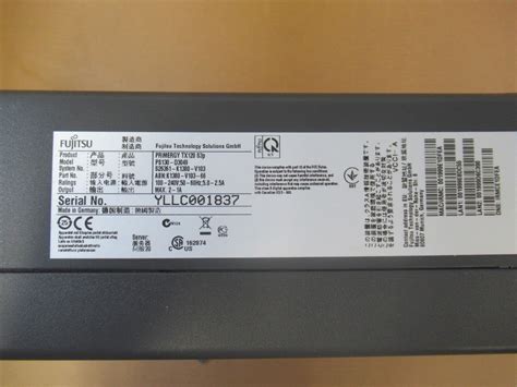 Fujitsu Primergy Tx120 S3p 1x 4c E3 1265lv2 2 50ghz 8gb Ram Tower Server