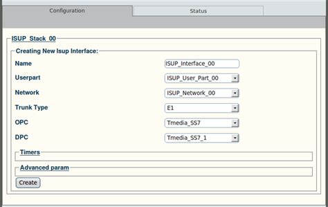 Toolpack V2 4 Create An ISUP Interface TB Wiki