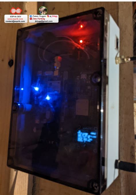 Blog James Duggan Esprtk Ntrip Caster Server Base F9p Ardusimple Esp32 Wifi Ethernet Ddns