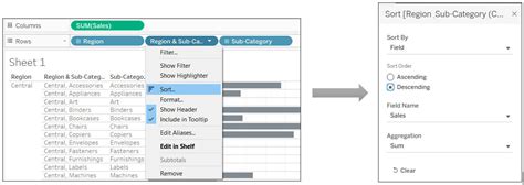 Tableau Sorting With Multiple Dimensions USEReady