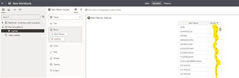 How To Count Number Of Rows In Table Visualization In Nsaw Workbook