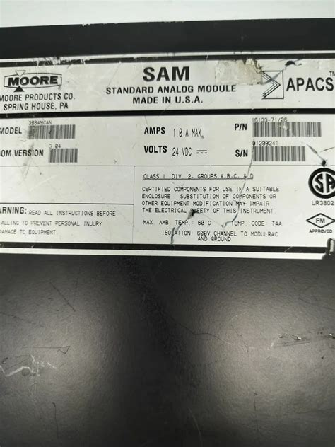 Moore 39samcan Standard Analog Module At Rs 10000 Siemens Analog Module In Bhavnagar Id