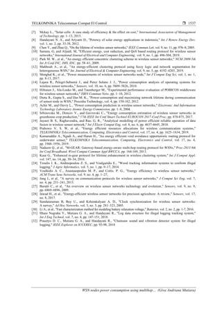 WSN Nodes Power Consumption Using Multihop Routing Protocol For Illegal Cutting Forest PDF