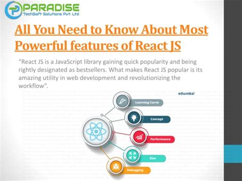 ppt features and benefits of using react js powerpoint presentation