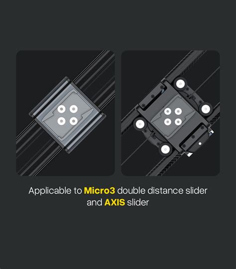 Zeapon Slider Manfrotto Standard Quick Release Plate