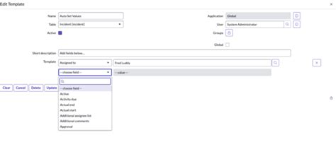 How To Create A Form Template In Servicenow The Snowball