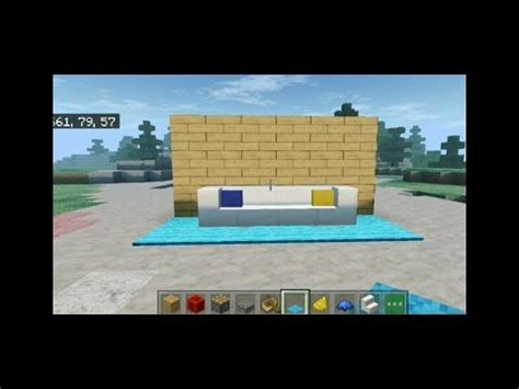 How To Make Sofa With Pillow In Minecraft YouTube How To Make Sofa How To Make Pillows