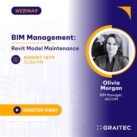 Graitec Canada On Linkedin 🚨 Revit Webinar Tomorrow Enhancing Revit Model Performance Through…