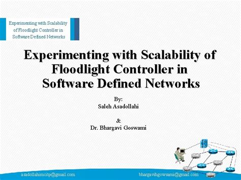 Experimenting With Scalability Of Floodlight Controller In Software