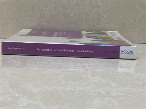 Cambridge Igcse Mathematics Coursebook Core And Extended 4th Edition Hobbies And Toys Books