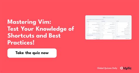 Mastering Vim Test Your Knowledge Of Shortcuts And Best Practices