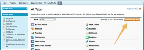 Add Showpad As A Web Tab In Salesforce Showpad Help Center