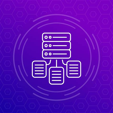 Data Source Line Icon Data Management 52043723 Vector Art At Vecteezy