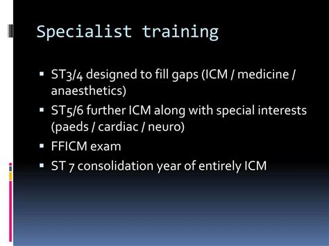 Ppt Career Development In Intensive Care Medicine Opportunities And Pathways Powerpoint