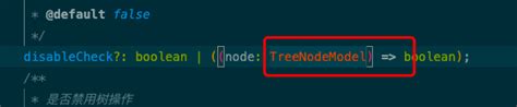 Tree disableCheck 方法的参数 TreeNodeModel 没有传入 T 型 Issue Tencent tdesign react GitHub