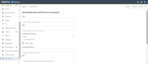 Kubernetes Container Plugin · Digital Ai Release