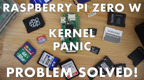 Raspberry Pi Zero W Kernel Panic Octoprint Problem Solved YouTube