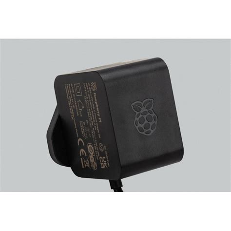 Raspberry Pi 27W USB C Power Supply Black EU For The Raspberry Pi 5