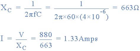 Capacitor Capacitance In AC Circuit