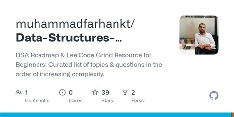 Github Muhammadfarhanktdata Structures Algoithms Resource For
