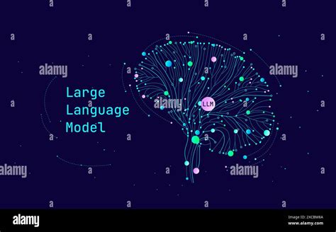 Illustration Of Abstract Stream Artificial Intelligence Big Data Technology Data Transfer