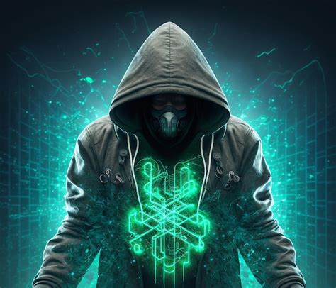 Premium Ai Image Generative Ai Cyber Criminal Stealing User Personal Data