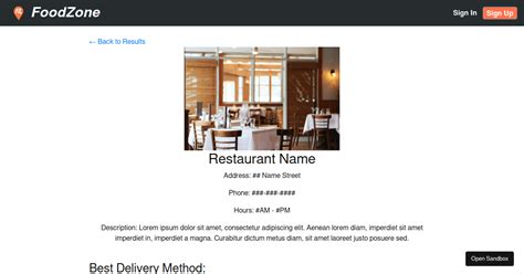 React User Profile Examples CodeSandbox