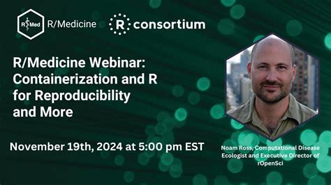 R Medicine Webinar Containerization And R For Reproducibility And More YouTube