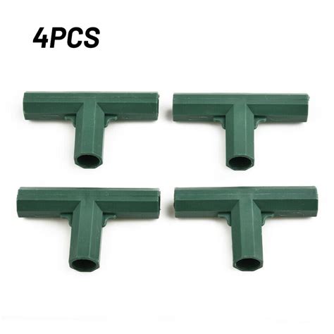 4pcs Connector Plastic Structure Connectors Green Joint Connectors For