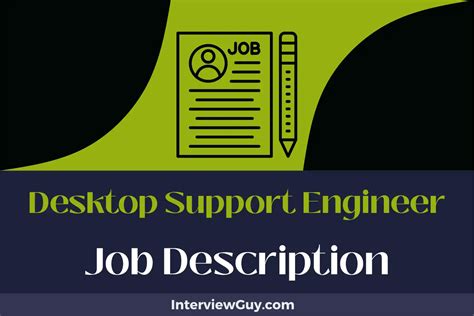 Desktop Support Engineer Job Description Updated For 2025