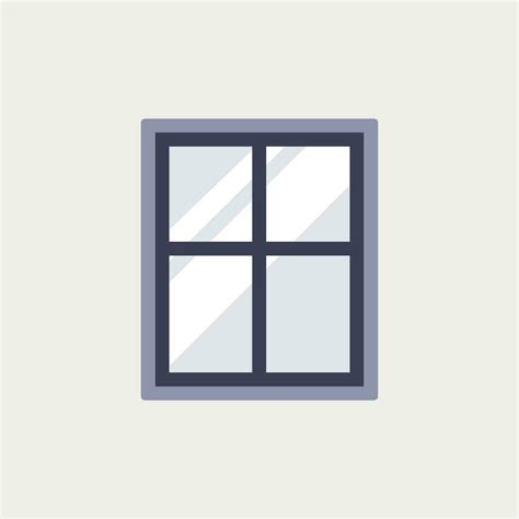 Vector Illustration Of Window Cartoon 27395382 Vector Art At Vecteezy
