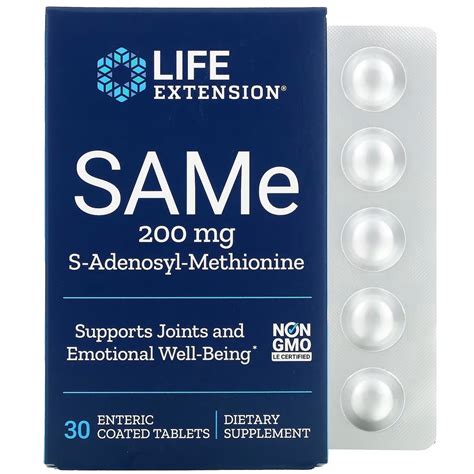 Jual Life Extension Same Disulfate Tosylate 200 Mg 30 Tablets