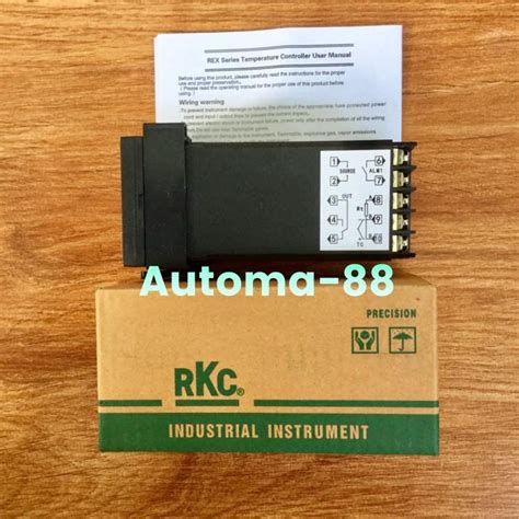 Industrial Digital Pid Temperature Thermostat Rex C100 C 100 Out Relay Rkc Japan Shopee