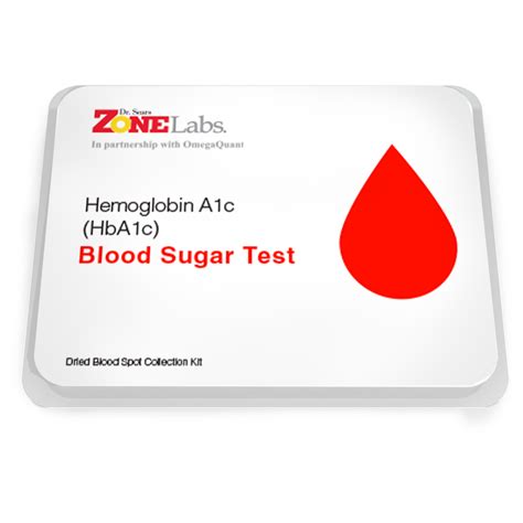 Hemoglobin A1c Hba1c Test Kit Zone Labs